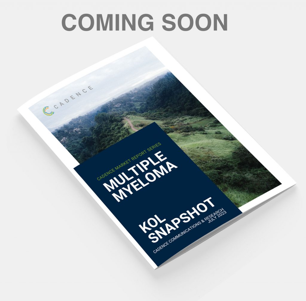 Multiple Myeloma KOL Snapshot Report: Coming Soon - Cadence